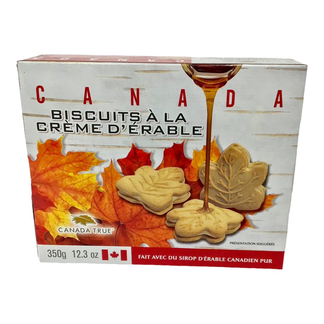2 Boxes of Maple Cream Canadian Cookies 350g. - Etsy
