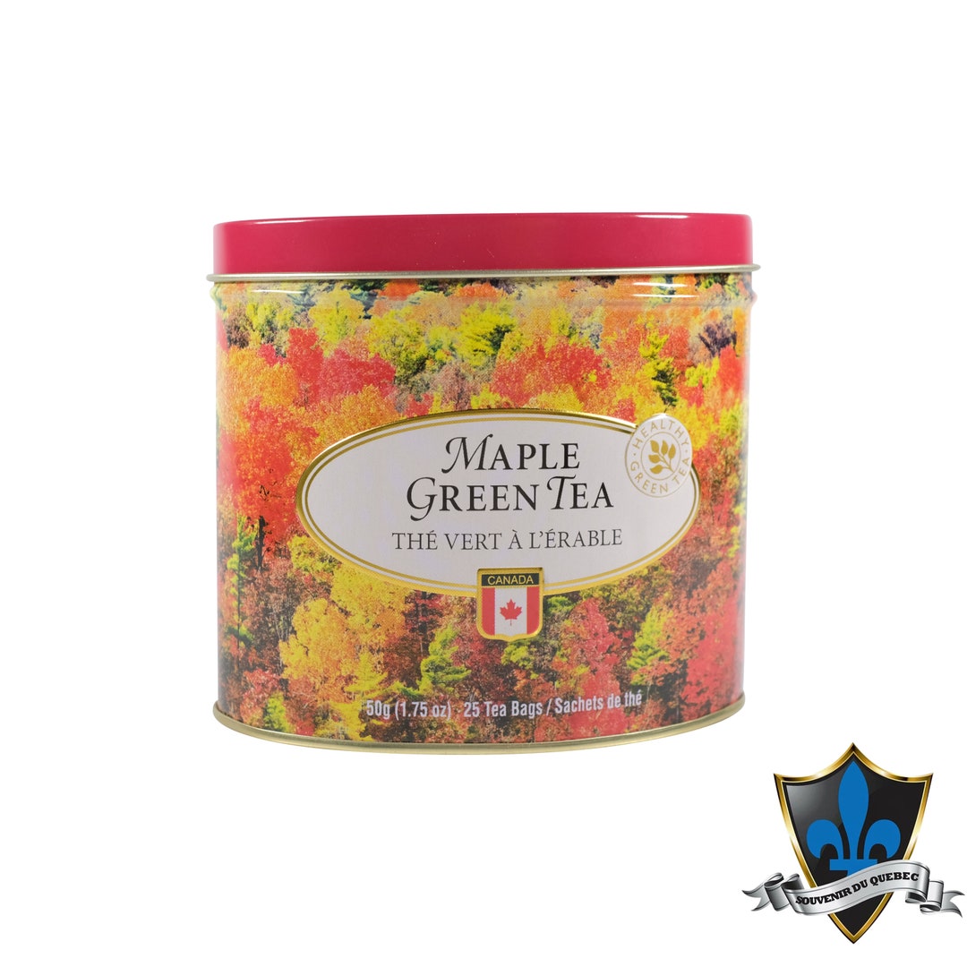 Canadian Premium Ceylon Maple Tea -25 Tea Bags 50g. - Etsy