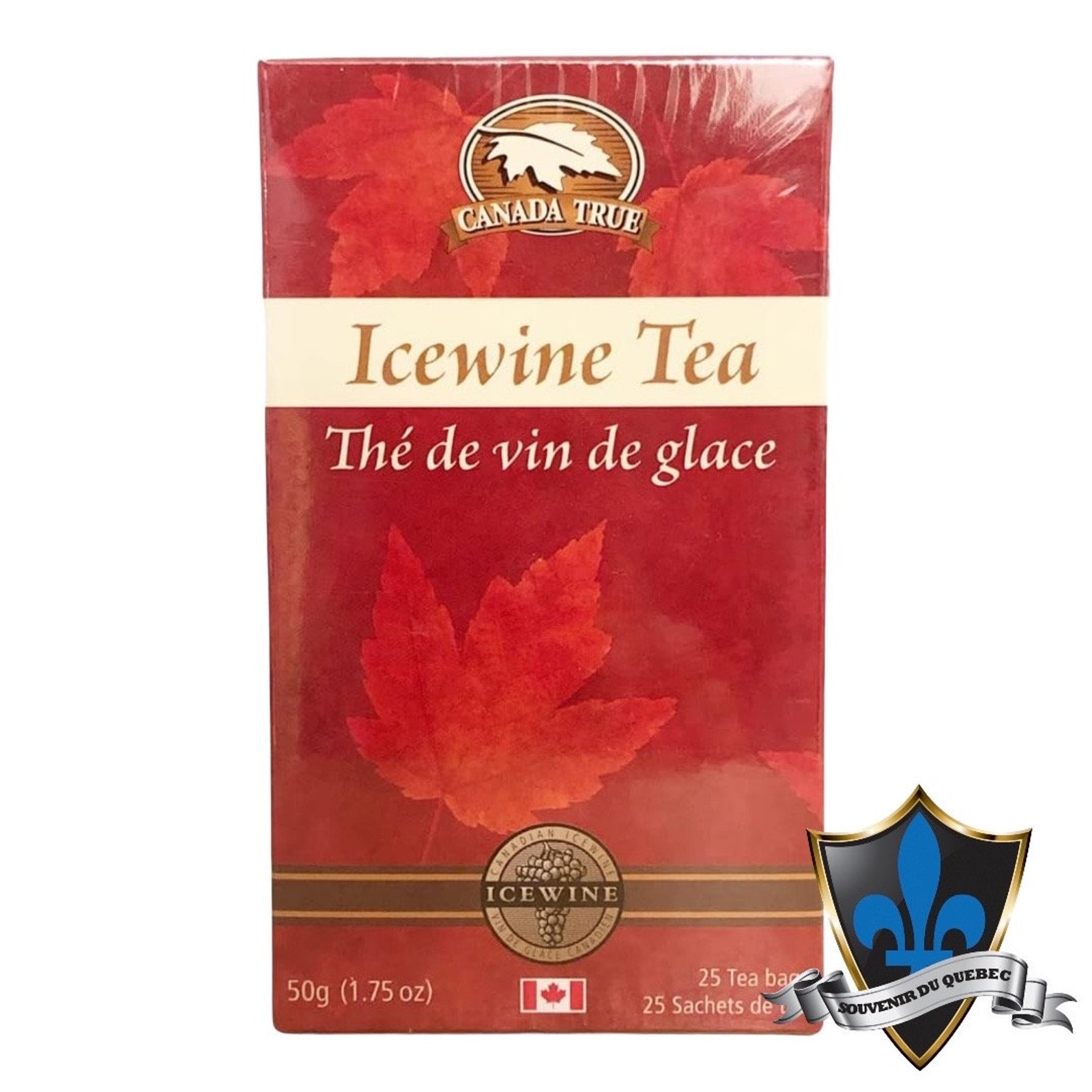 Canadian Premium Ceylon Icewine Tea -25 Tea Bags 50g - Etsy