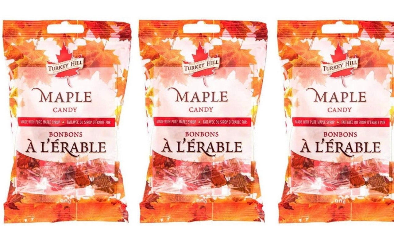Pure Canadian Maple Candy 6 Packs of 90 Grams. - Etsy