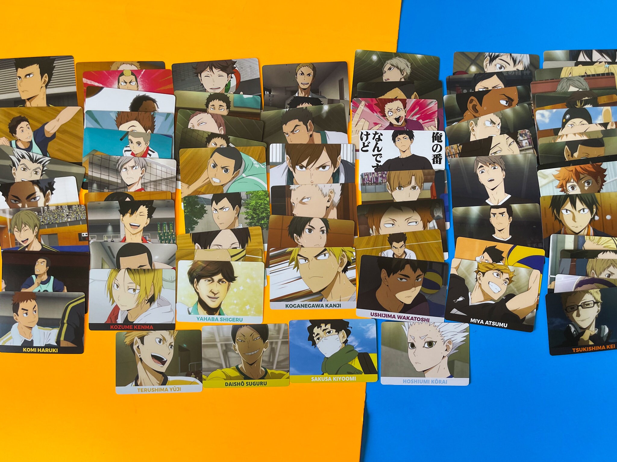 Haikyuu Character Playing Cards | Etsy