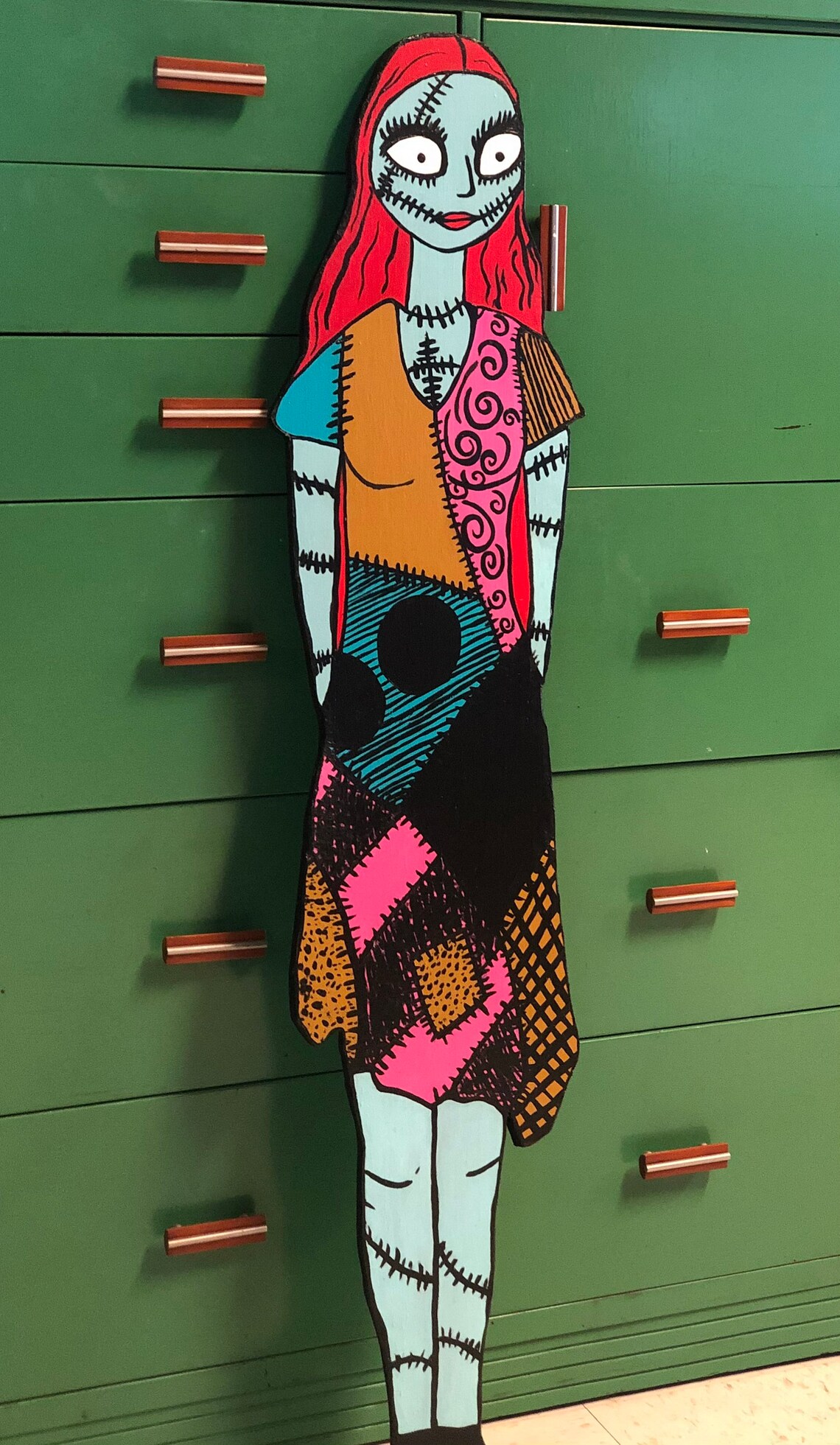 Hand Painted Sally Yard Sign some Assembly Required - Etsy