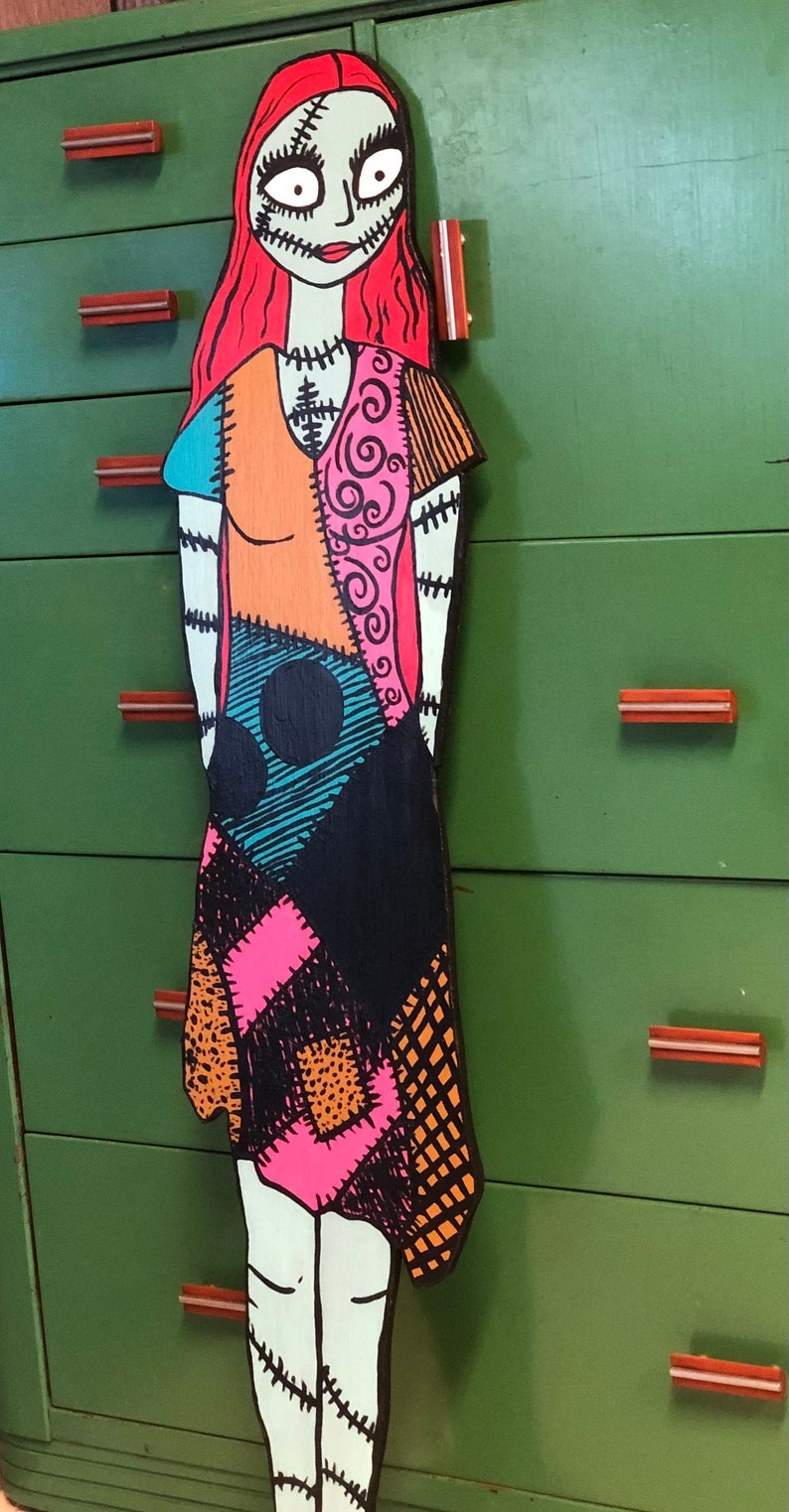 Hand Painted Sally Yard Sign some Assembly Required | Etsy