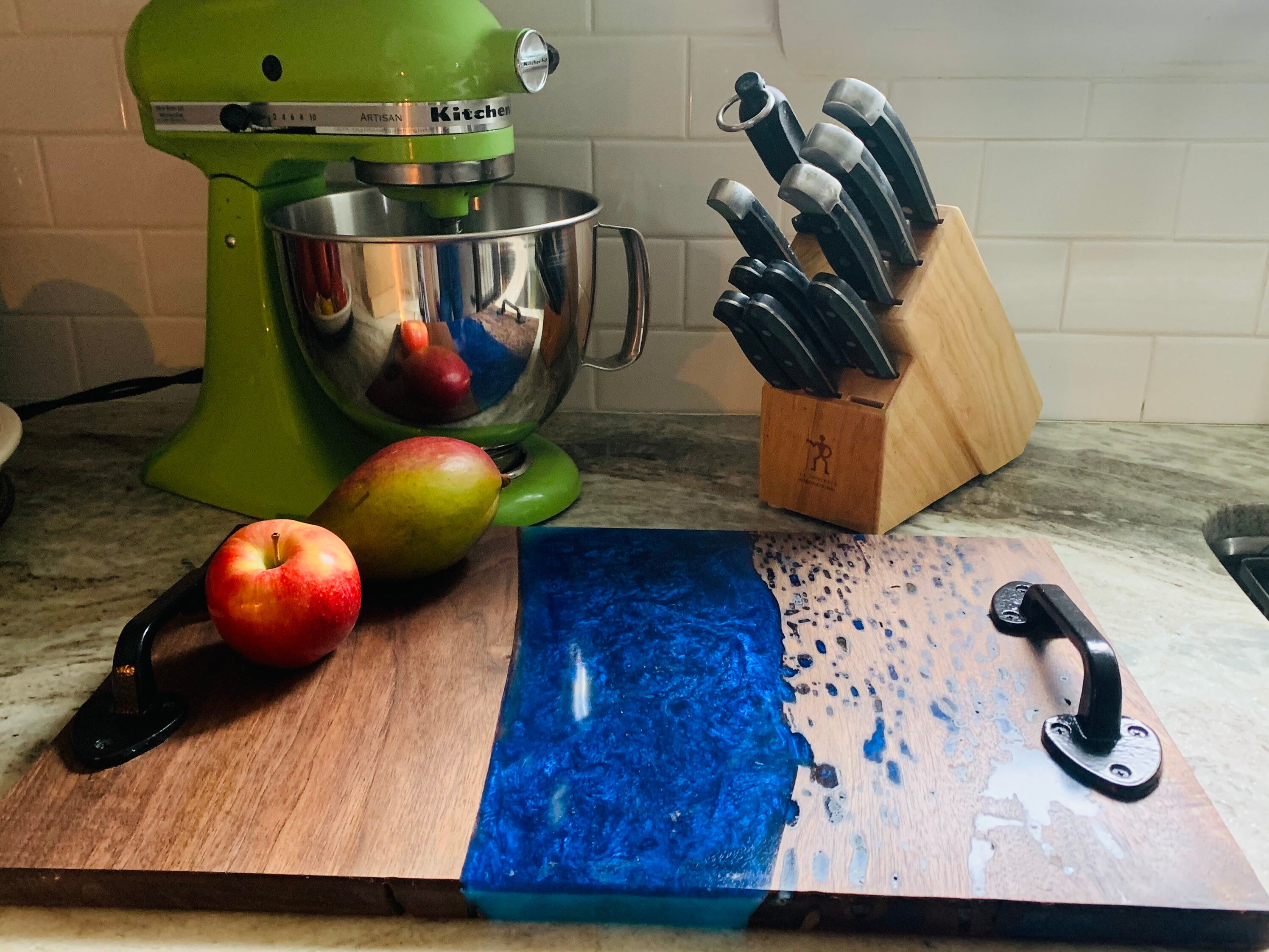 Large Epoxy Resin Wood Cutting Board Handcrafted Cutting | Etsy