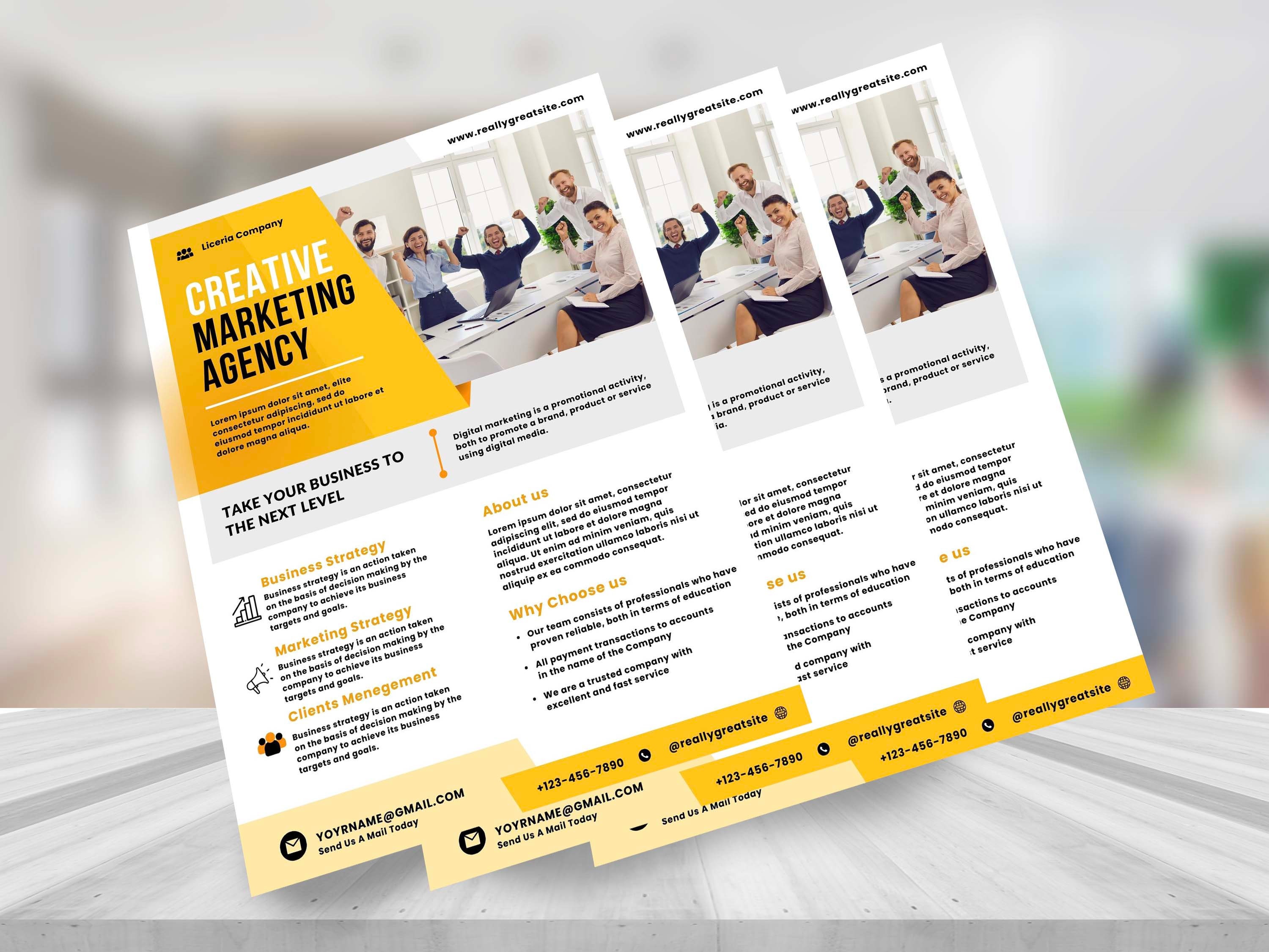 STAFFINF AGENCY FLYER Diy Editable Canva Template, Printable & Social ...