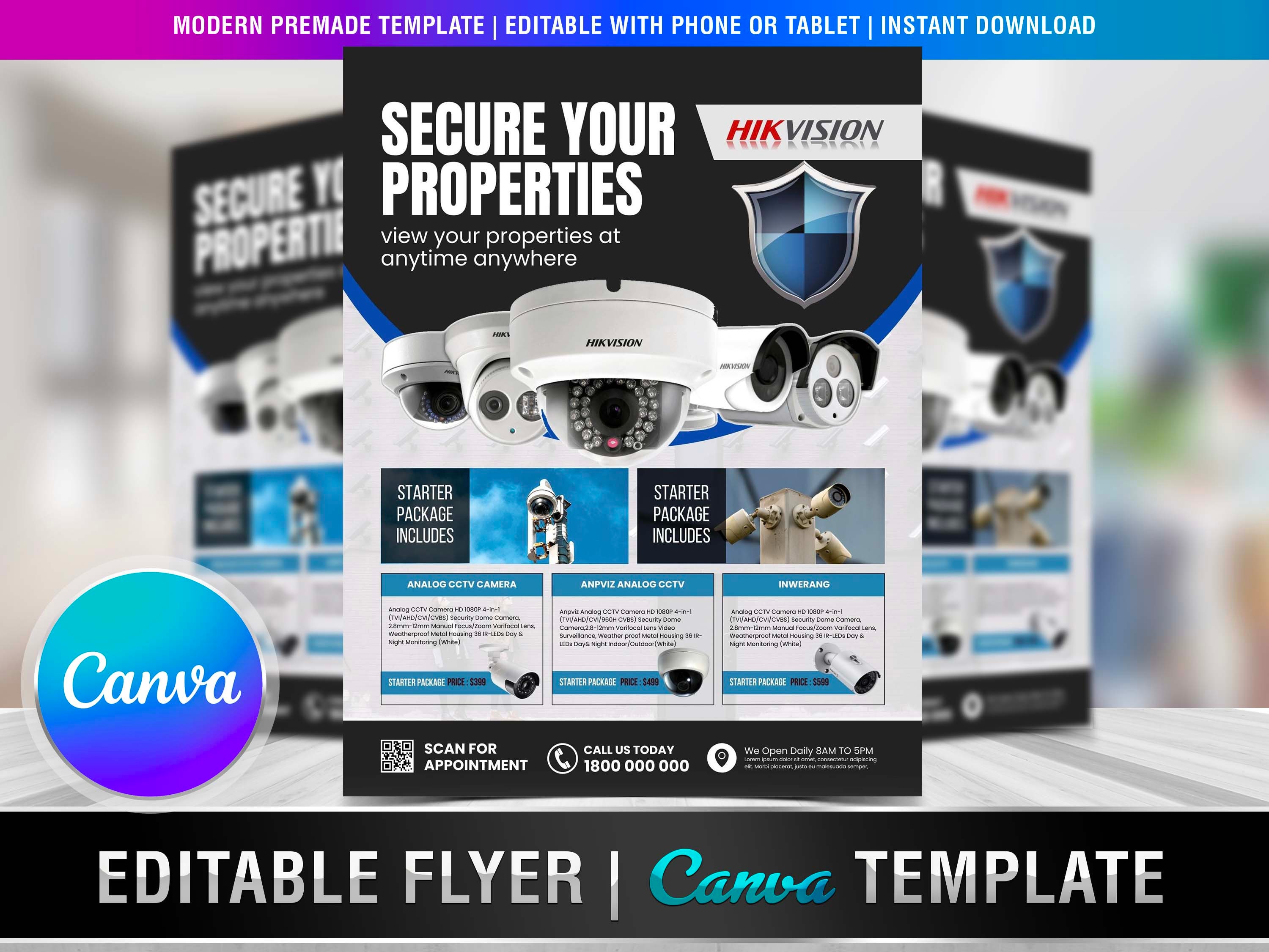 Security Cameras Flyer