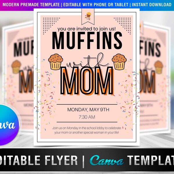 Muffins With Mom - Etsy
