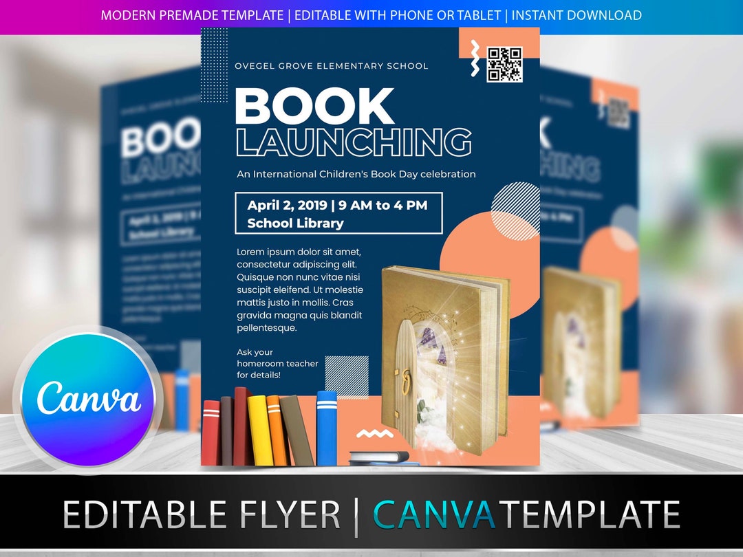 Elementary Book Cover Template