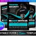 STAFFINF AGENCY FLYER Diy Editable Canva Template, Printable & Social ...