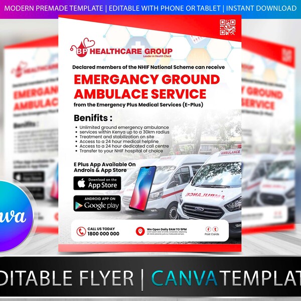 Medical Flyer - Etsy