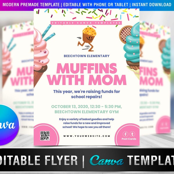 Muffins With Mom - Etsy