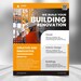 BUILDING RENOVATION FLYER Diy Editable Canva Template, Printable ...