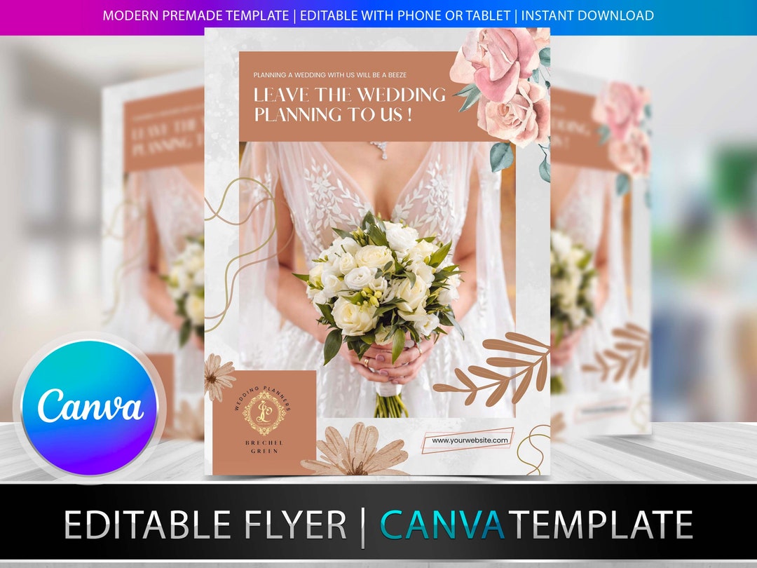 WEDDING VENUE FLYER Diy Editable Canva Template, Printable & Social ... WEDDING VENUE FLYER Diy Editable Canva Template, Printable & Social ...