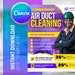 AIR DUCT CLEANING Flyer Diy Editable Canva Template, Printable & Social ...