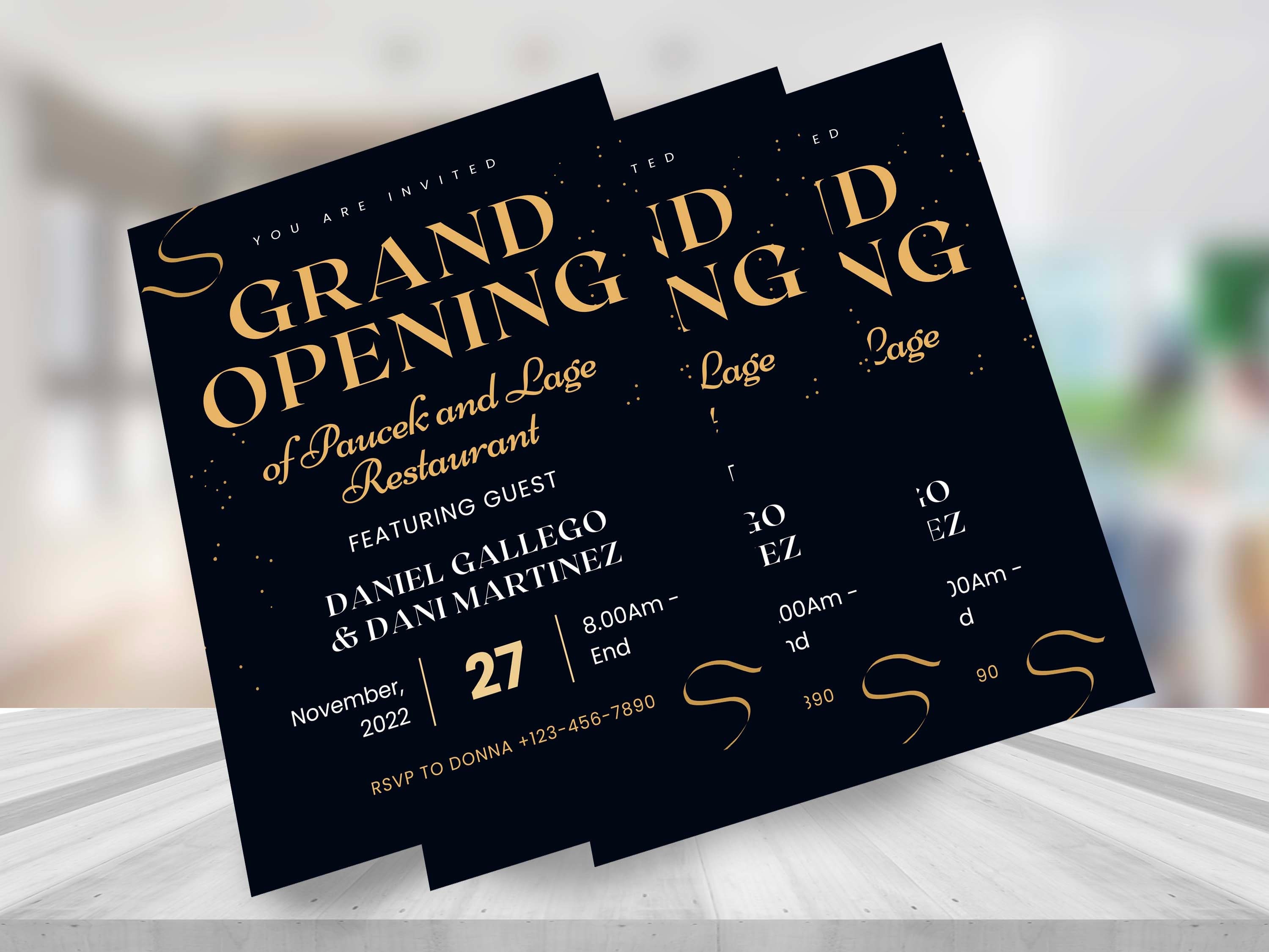 GRAND OPENING FLYER Diy Editable Canva Template Printable & - Etsy