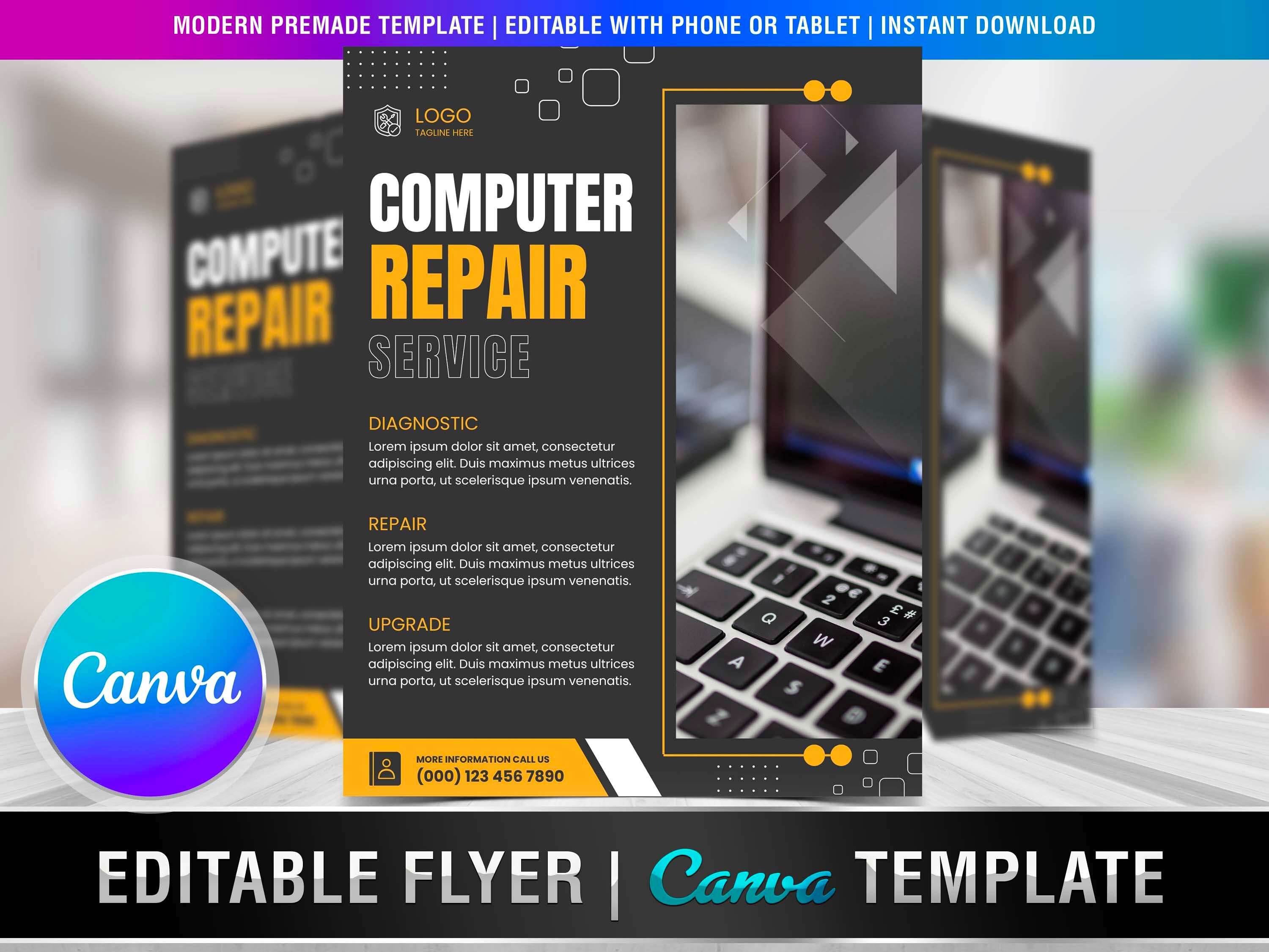 Computer Repair Template