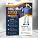 HANDYMAN SERVICE FLYER, Diy Editable Canva Template, Printable & Social ...