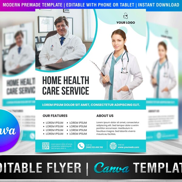 Home Care Flyer - Etsy