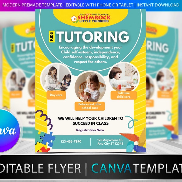 Tutoring Flyer - Etsy