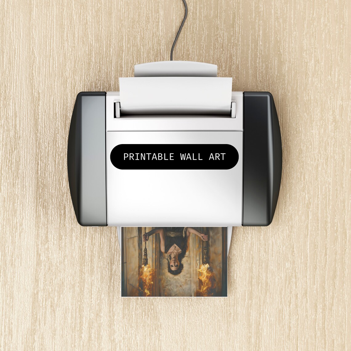 Triple Goddess Hecate With Torches PNG Digital Download, Hekate Goddess ...