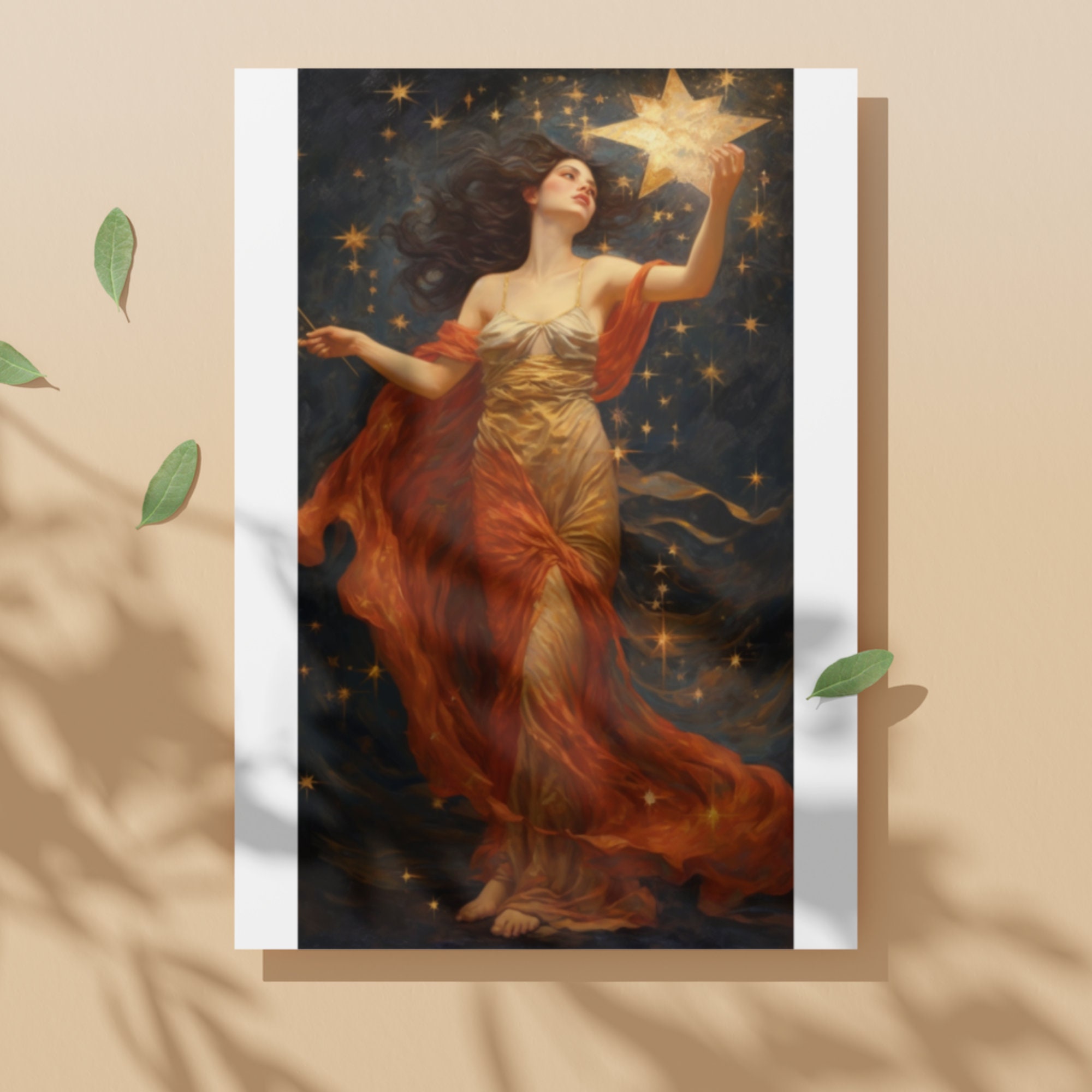 Goddess Asteria 9x16 Background Ai Art PNG Digital Download - Etsy