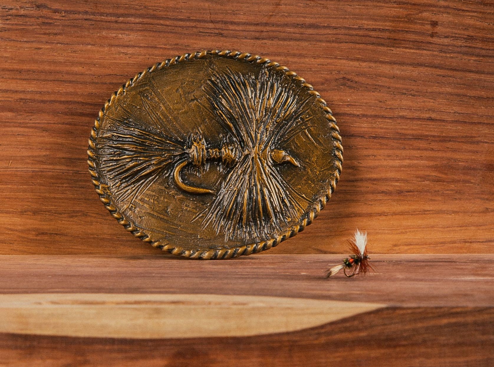 Bronze Royal Wulff Belt Buckle - Etsy