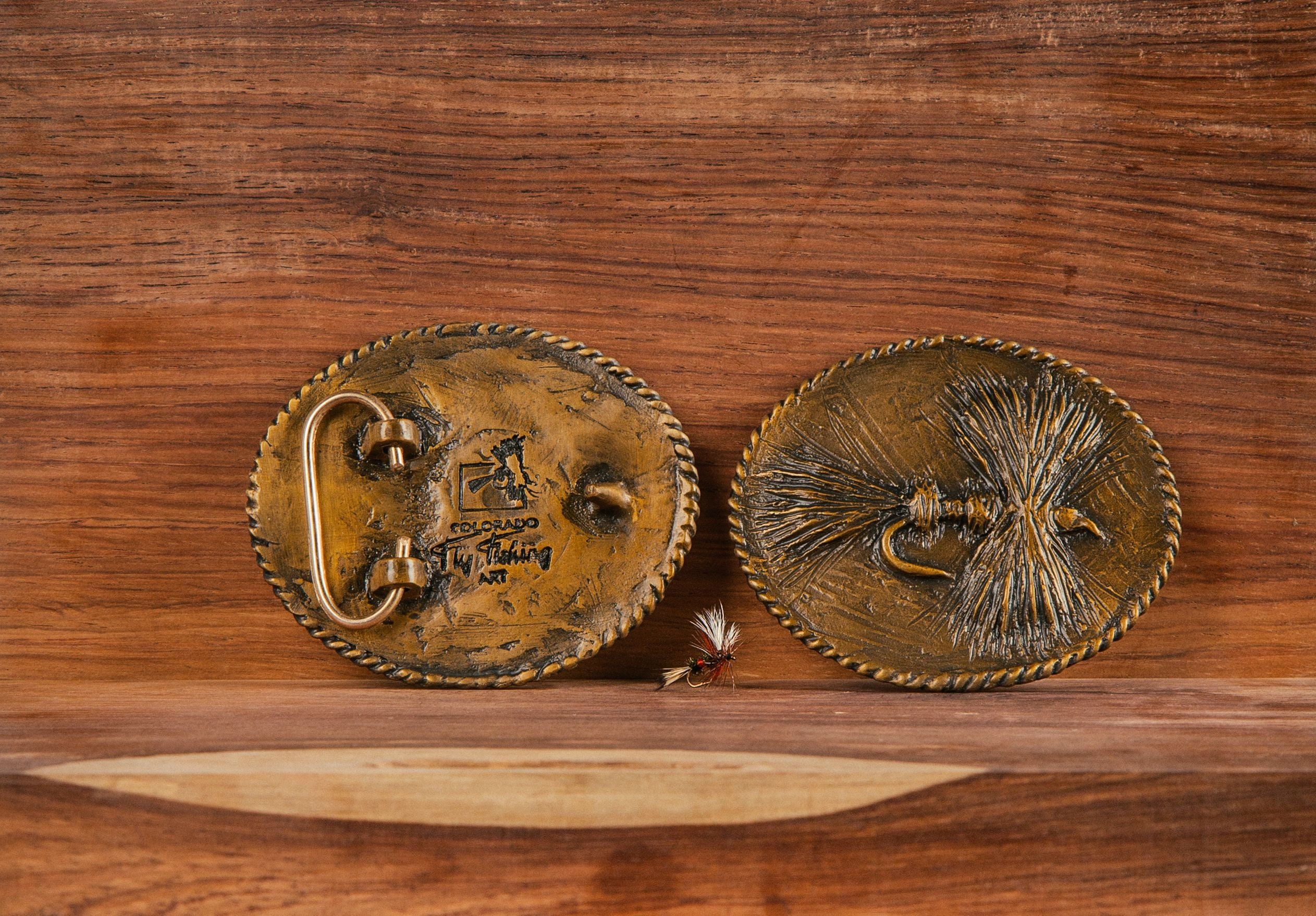 Bronze Royal Wulff Belt Buckle - Etsy