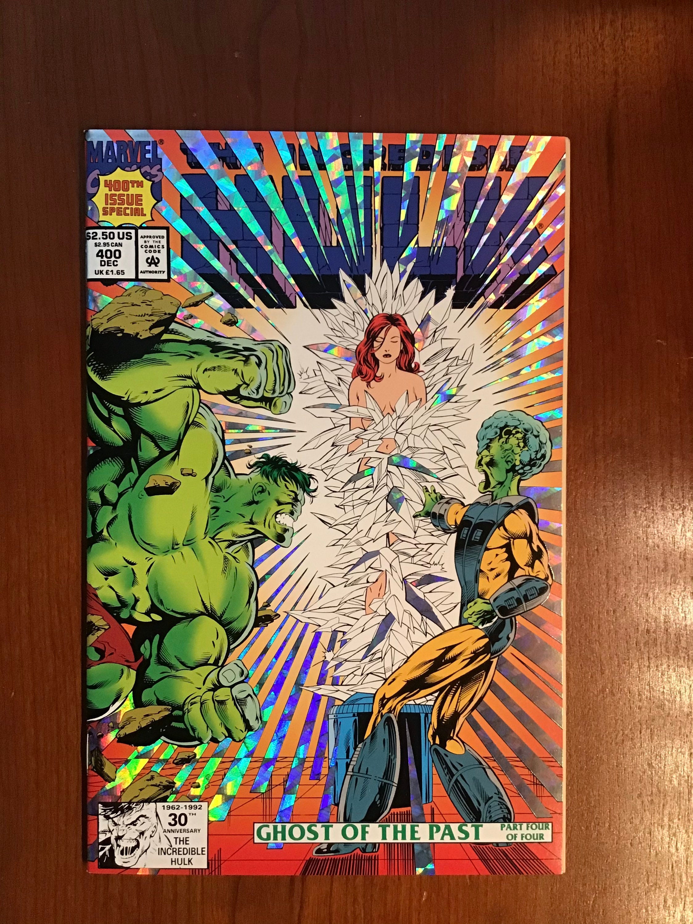 The Incredible Hulk 400, 30th Anniversary Edition, Marvel dec 1992 - Etsy