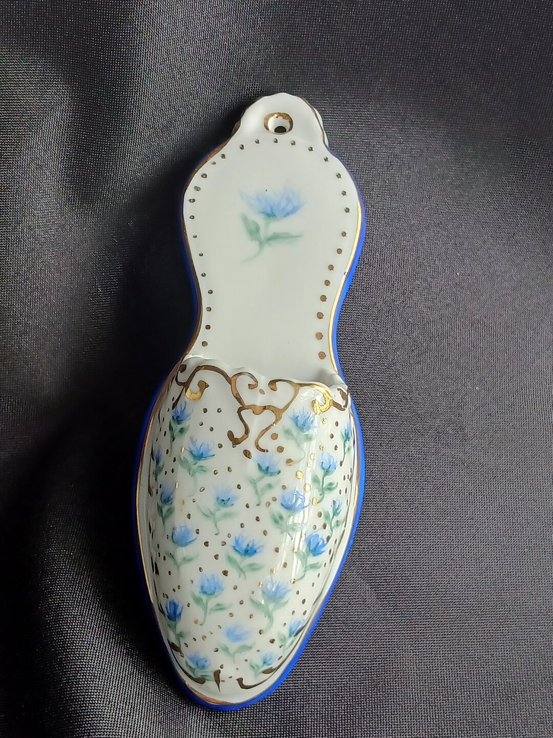Vintage Le Bluet De France Limoges Porcelain Floral Shoe Wall Pocket - Etsy