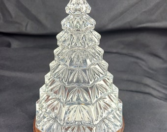 Waterford Crystal Christmas Tree 7" Tall Signed Waterford - Etsy