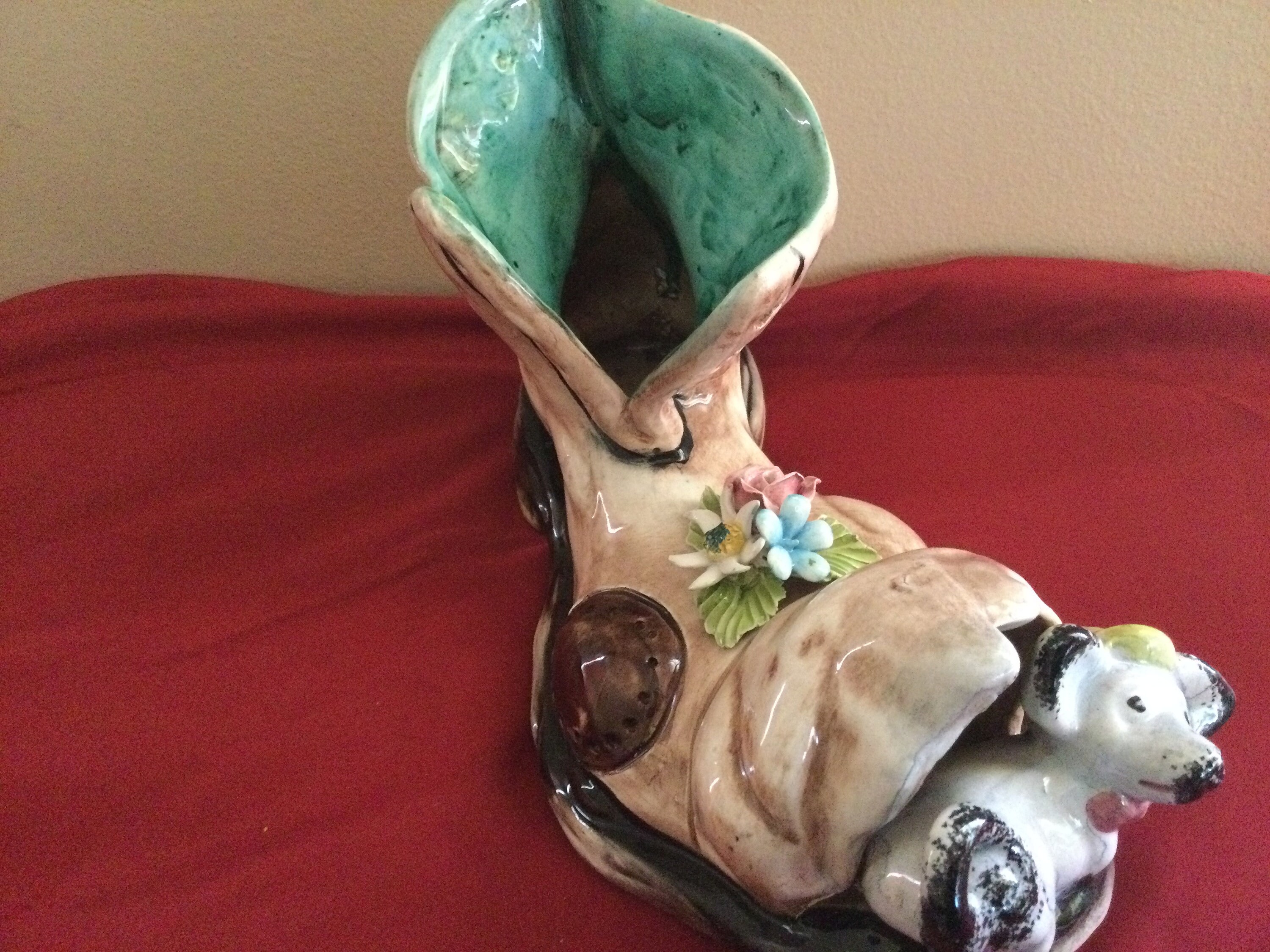 Indoor Planters Home Décor Home & Living Vintage Capodimonte Old Boot ...
