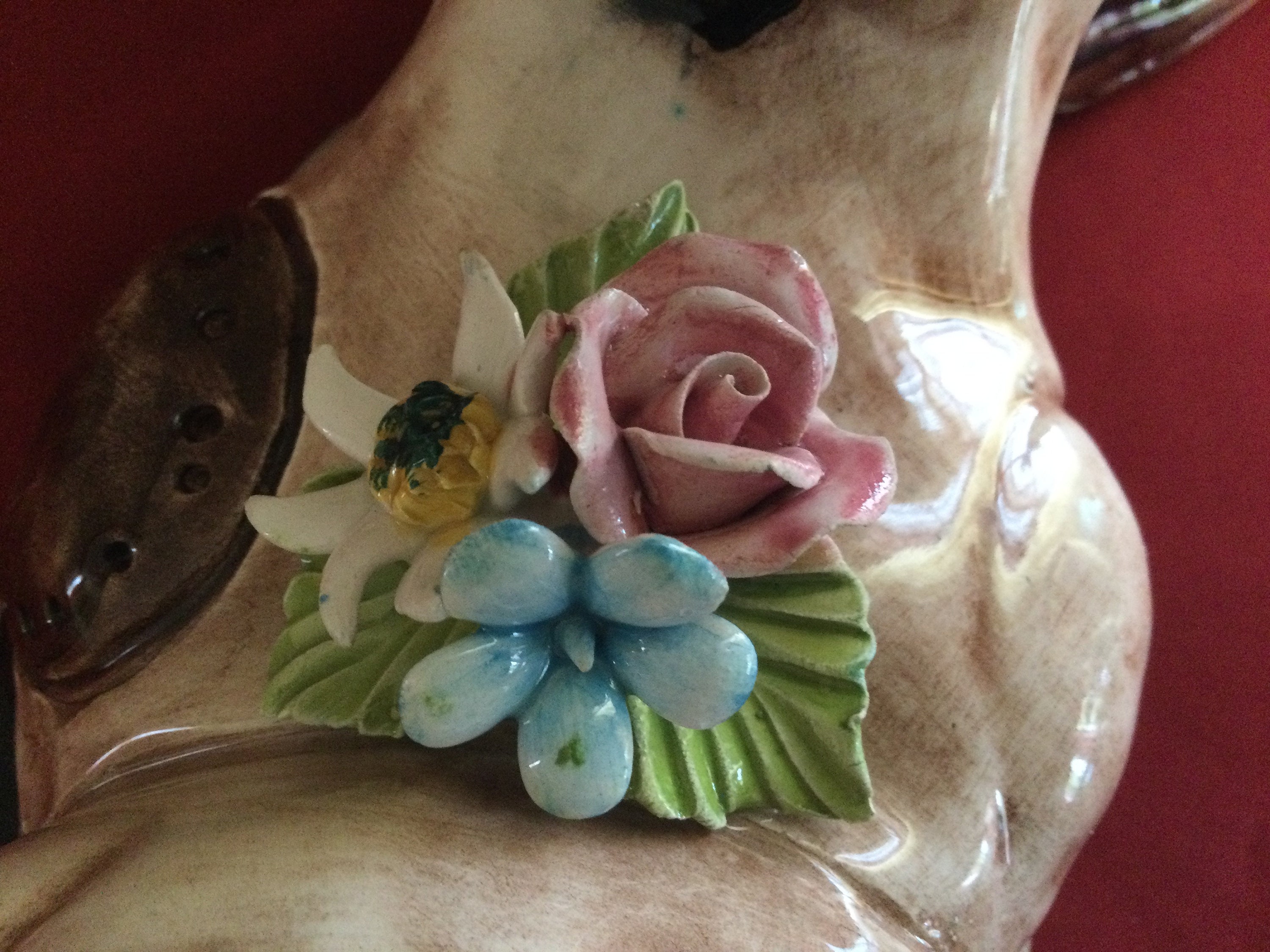 Indoor Planters Home Décor Home & Living Vintage Capodimonte Old Boot ...