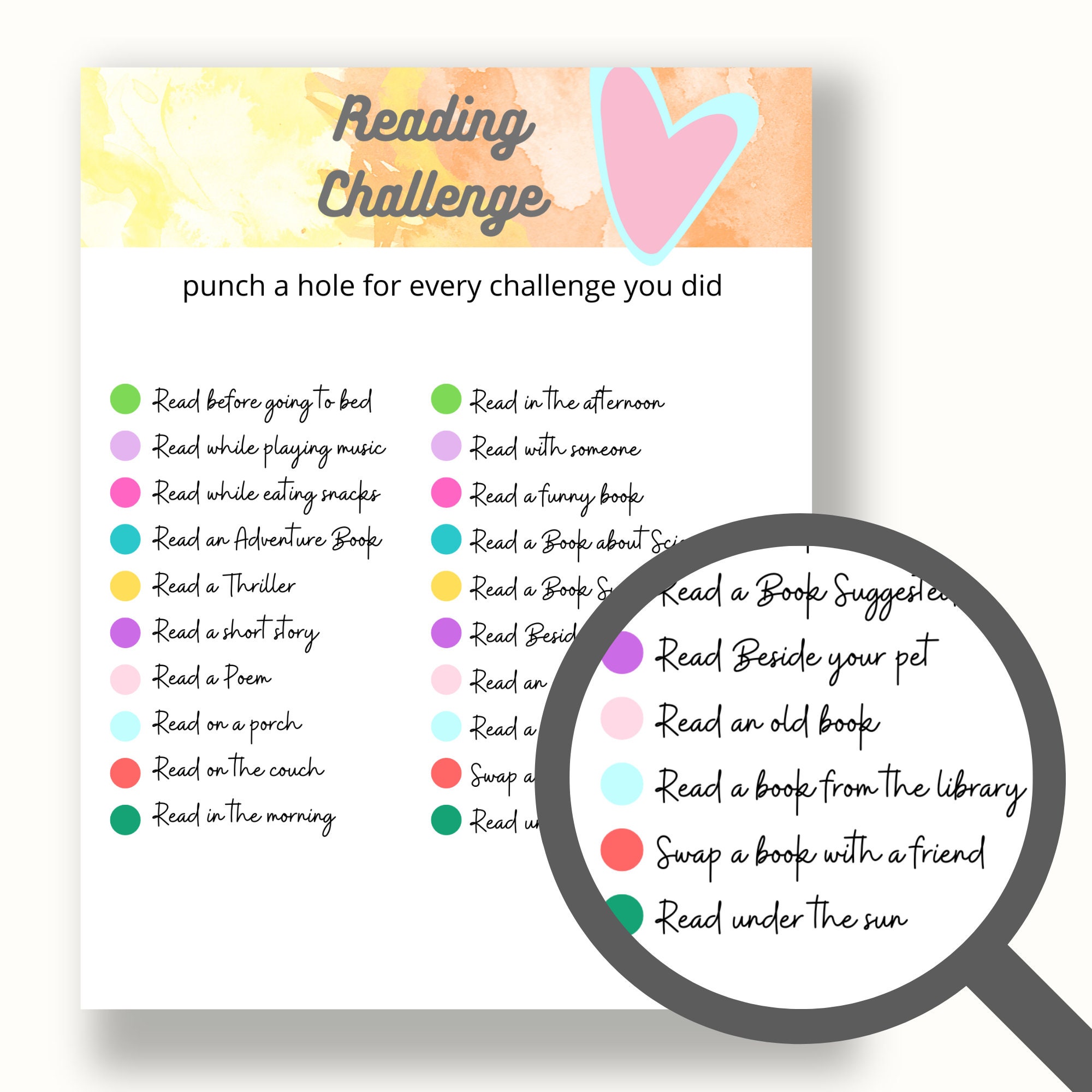 Summer Reading Challenge - Printable Bookmarks - Summer Reading Log for ...