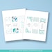 Set of 6 Reading Quote Bookmarks - Minimalist Reading Quotes Set ...