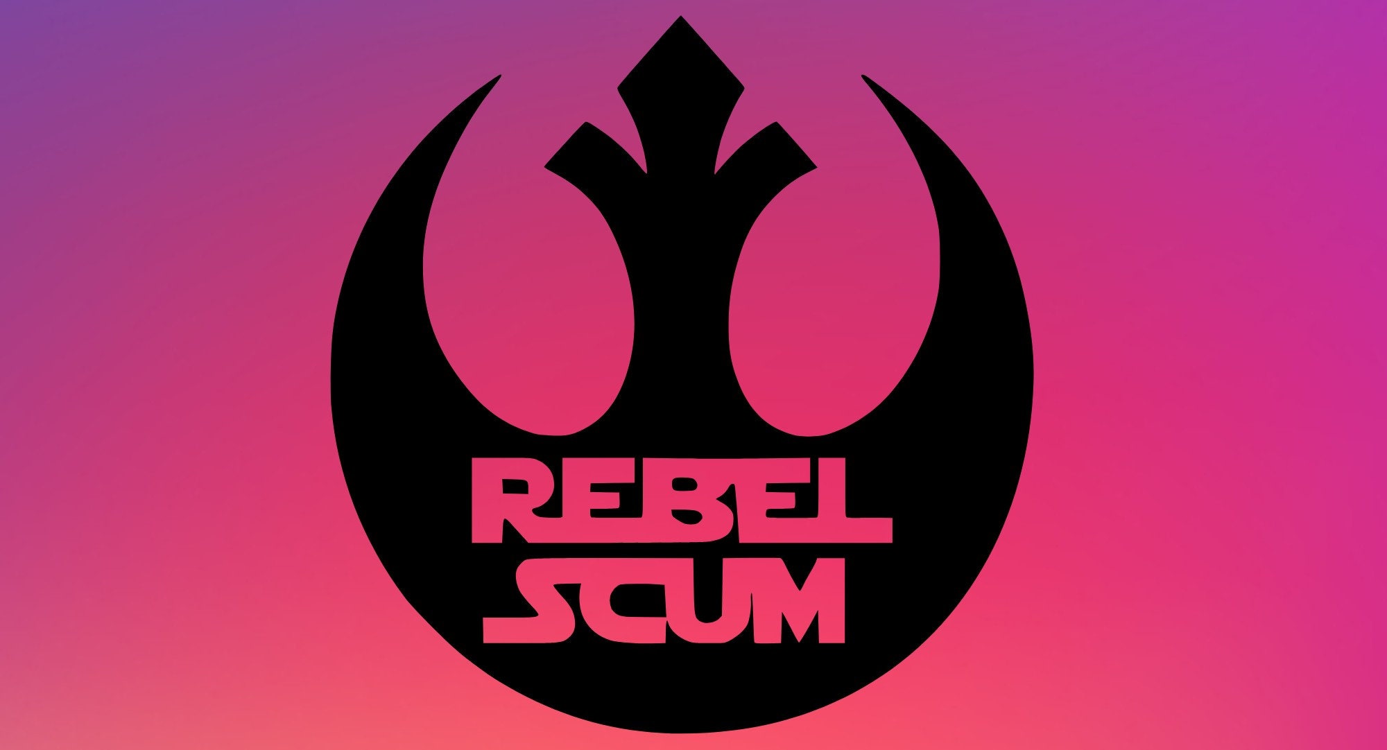 Rebel Scum SVG File Cricut Cricut Joy Digital File | Etsy