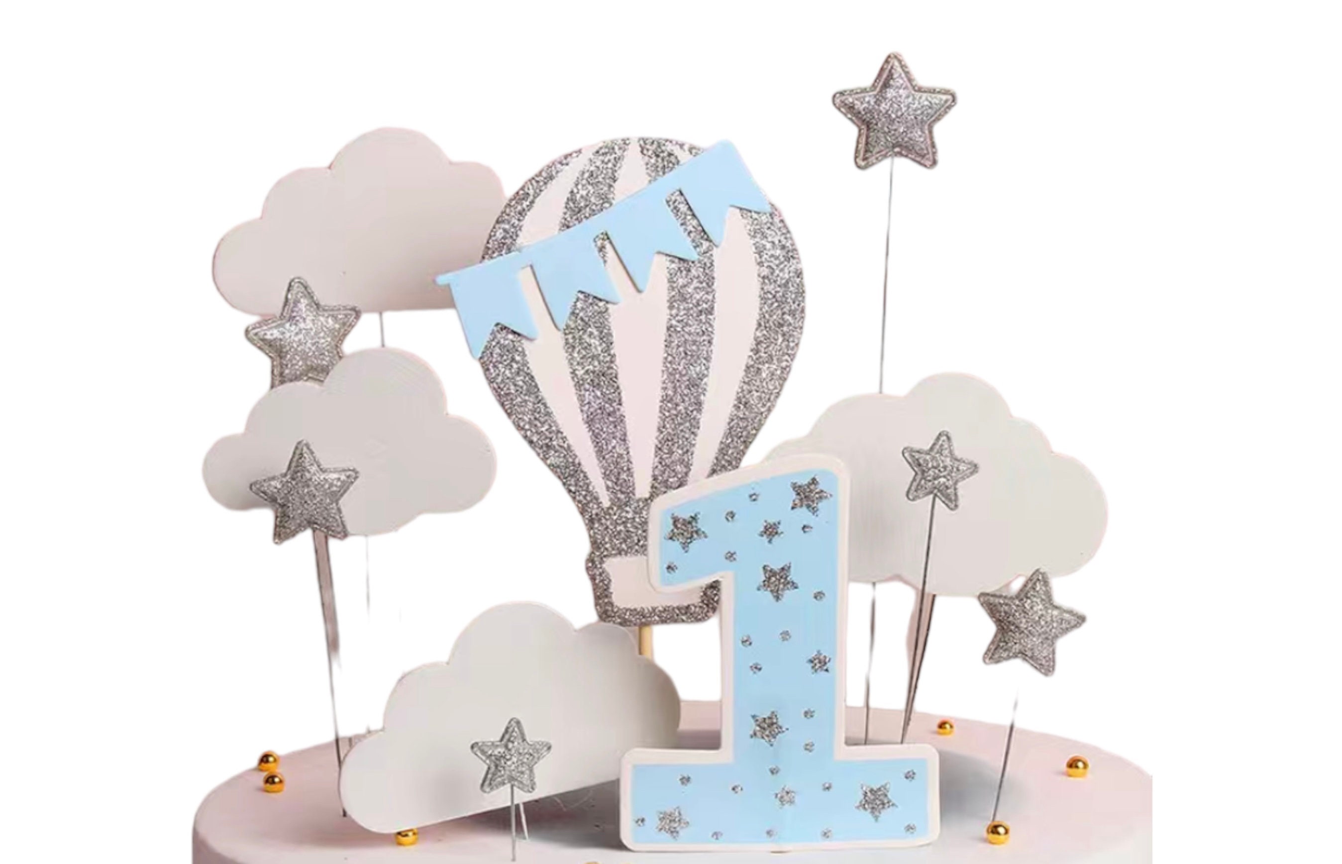 Hot Air Balloon Cake Topper - Etsy