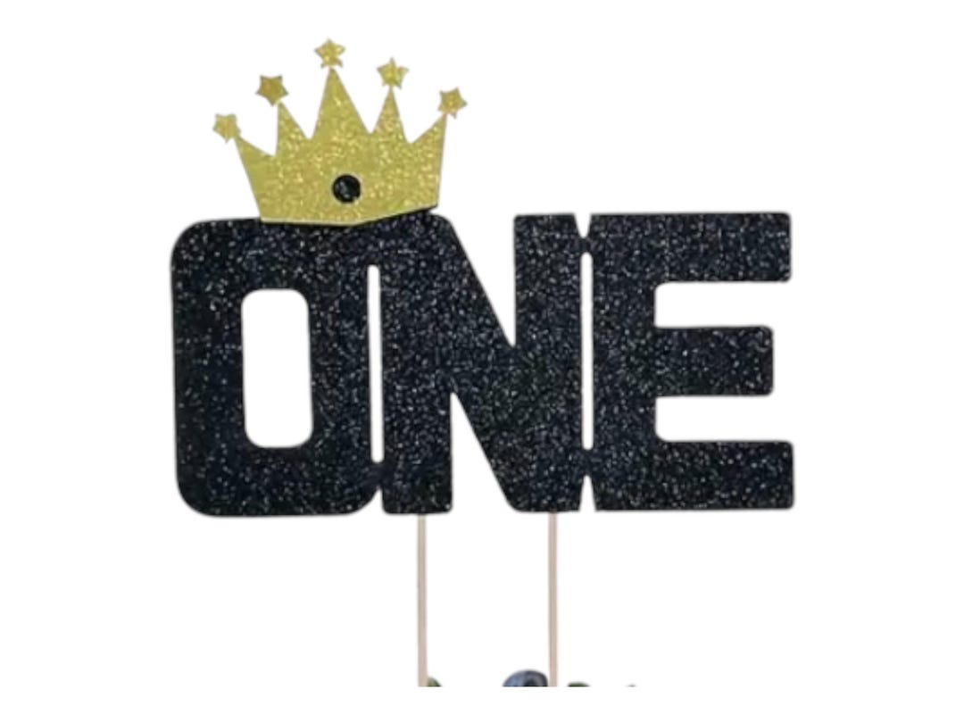 One Cupcake Topper - Etsy