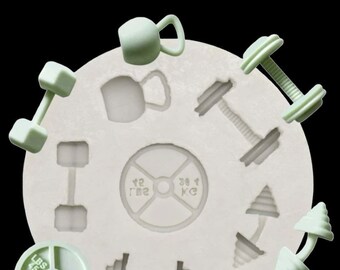 Dumbbell Mold - Etsy