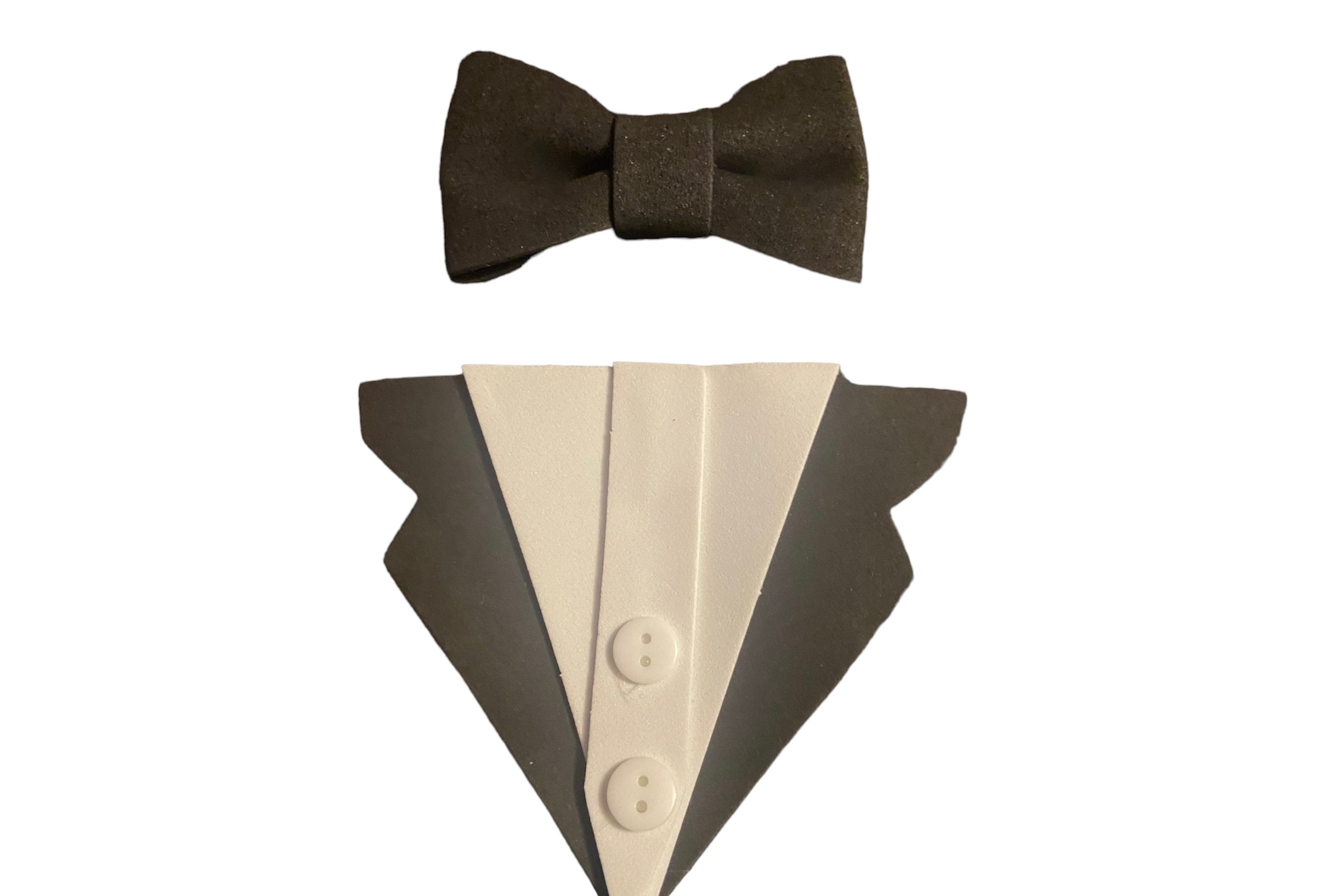 Tuxedo Cake Topper - Etsy