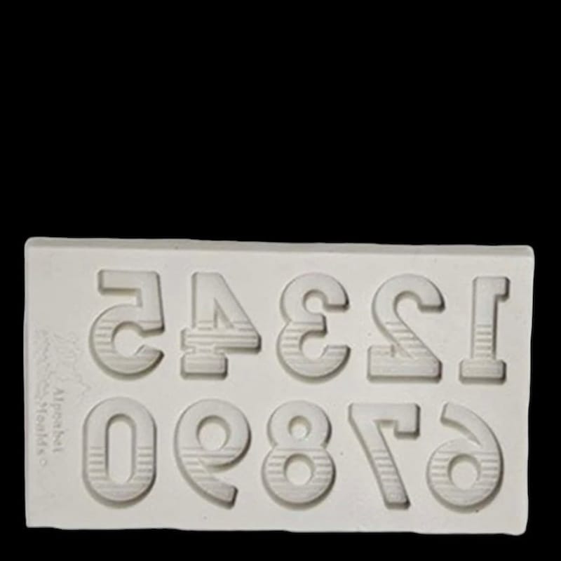 Silicone Number Moulds - Etsy