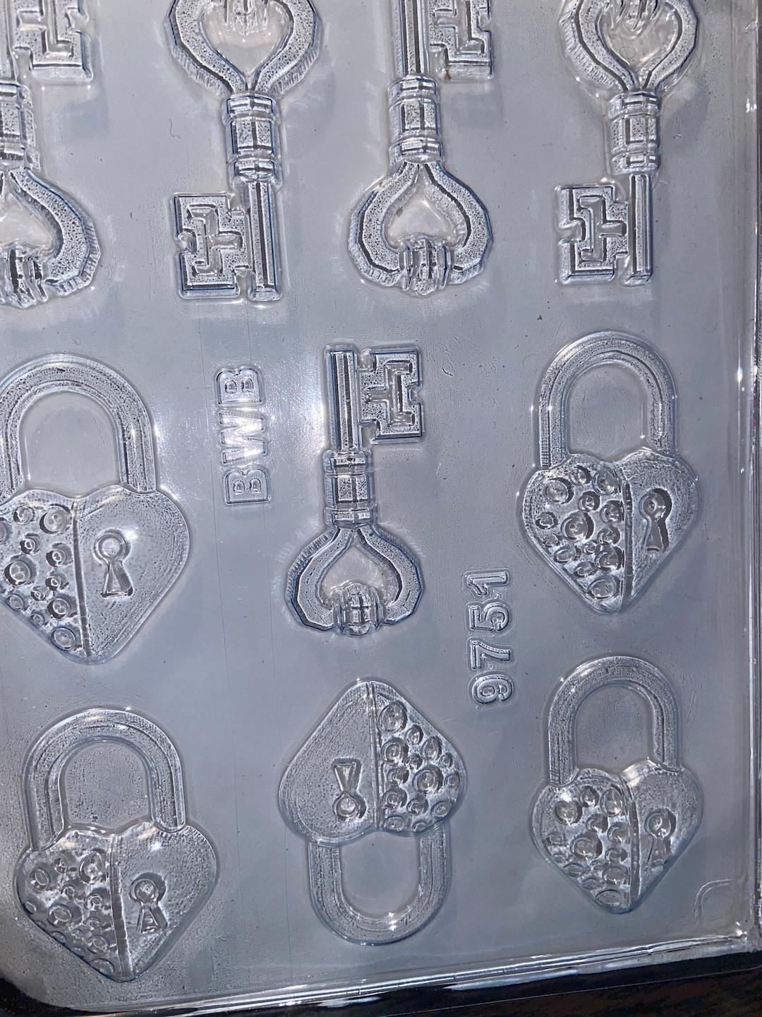 Lock & Key Chocolate Mold - Etsy