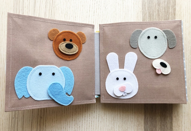 8 Quiet Book Pages Pattern PDF+SVG Files - Etsy