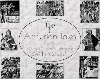 King Arthur Svg - Etsy