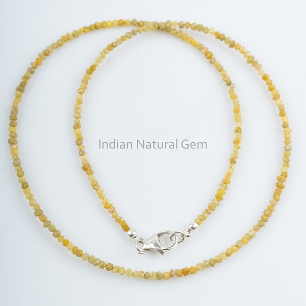 Raw Diamond Necklace - Etsy