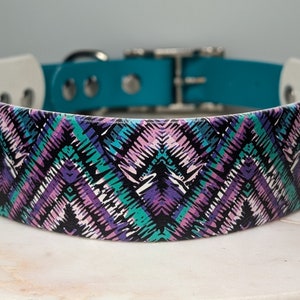 1.5 UV Print Tapered Biothane Buckle Collar - Etsy