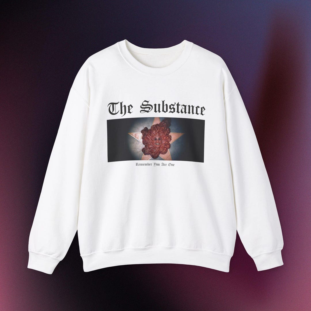 The Substance Demi Moore Sweatshirt Perfect Gift for Horror Film Fan ...