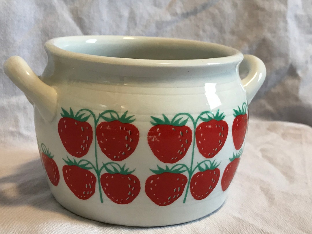 Vintage Arabia Pomona Jam Jar - Etsy