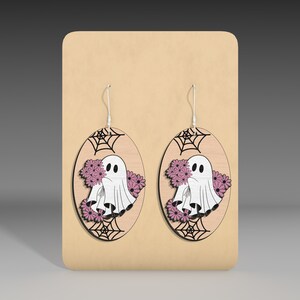 Halloween Earring Wood Laser Cut File Svg ,halloween Earrings Svg ,cute ...