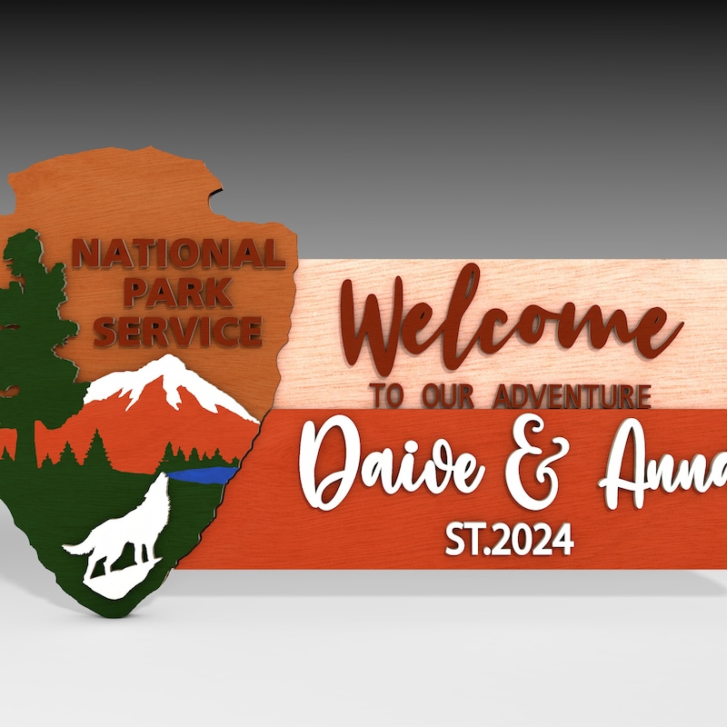 Custom National Park Sign - Etsy