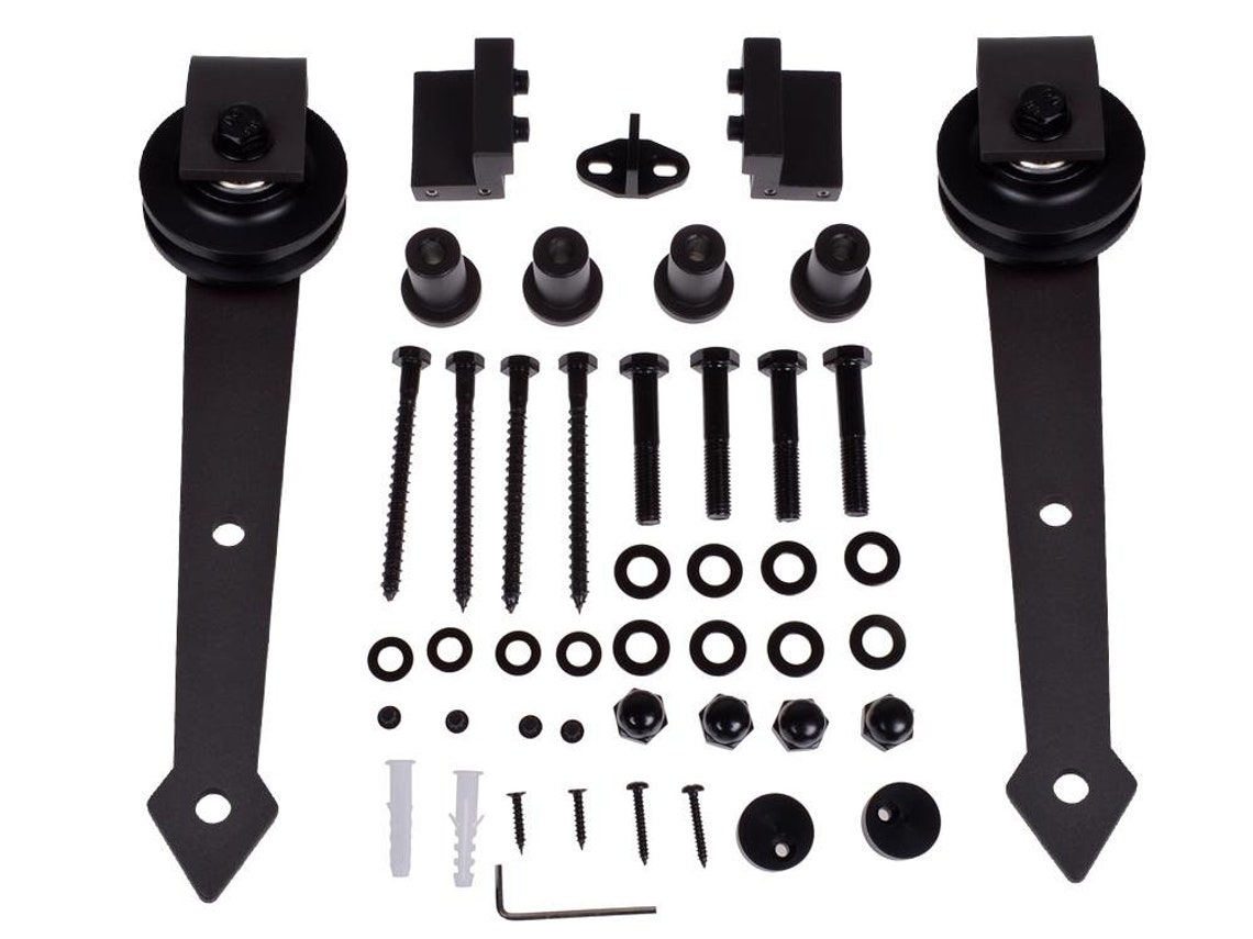 Sliding Door Track and Hardware Set TSQ08 - Etsy
